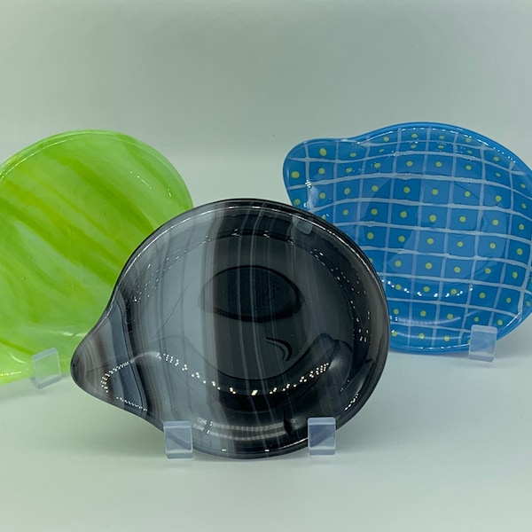 Glass Spoon Rest - Etsy