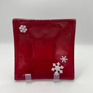 Snowflake Plate - Etsy