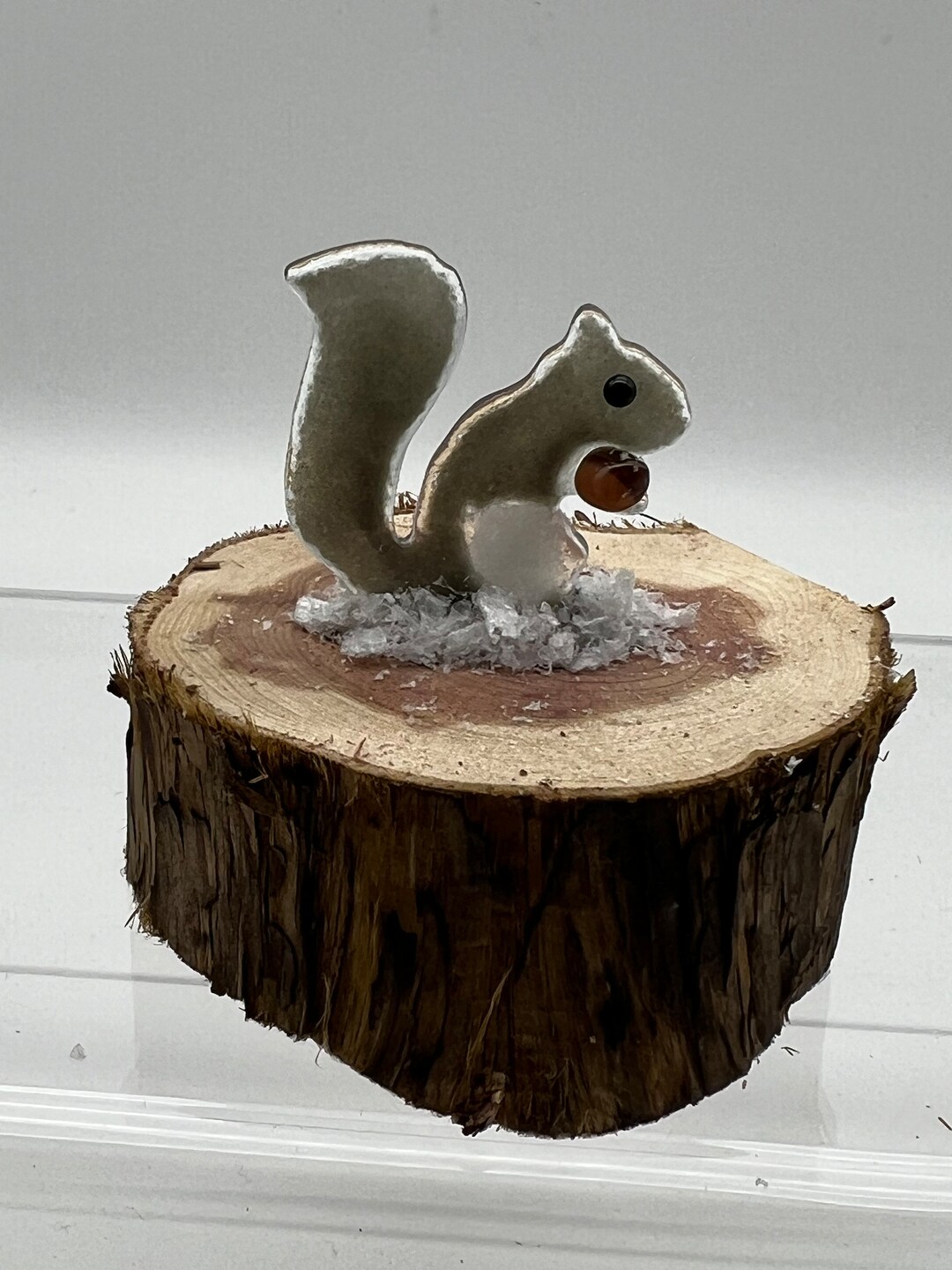 Fused Glass Squirrel Fantasy Forest Collection - Etsy