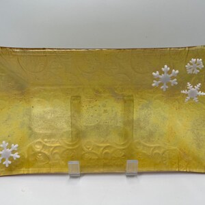 Snowflake Plate - Etsy