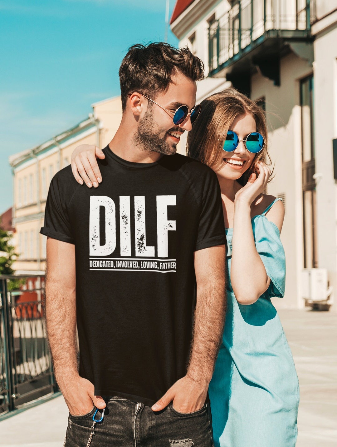 DILF Dedicated, Involved, Loving, Father T Shirt Funny Unisex Jersey Short Sleeve Tee - Etsy