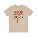 Stop Project 2025 Unisex Jersey Short Sleeve T Shirt - Etsy