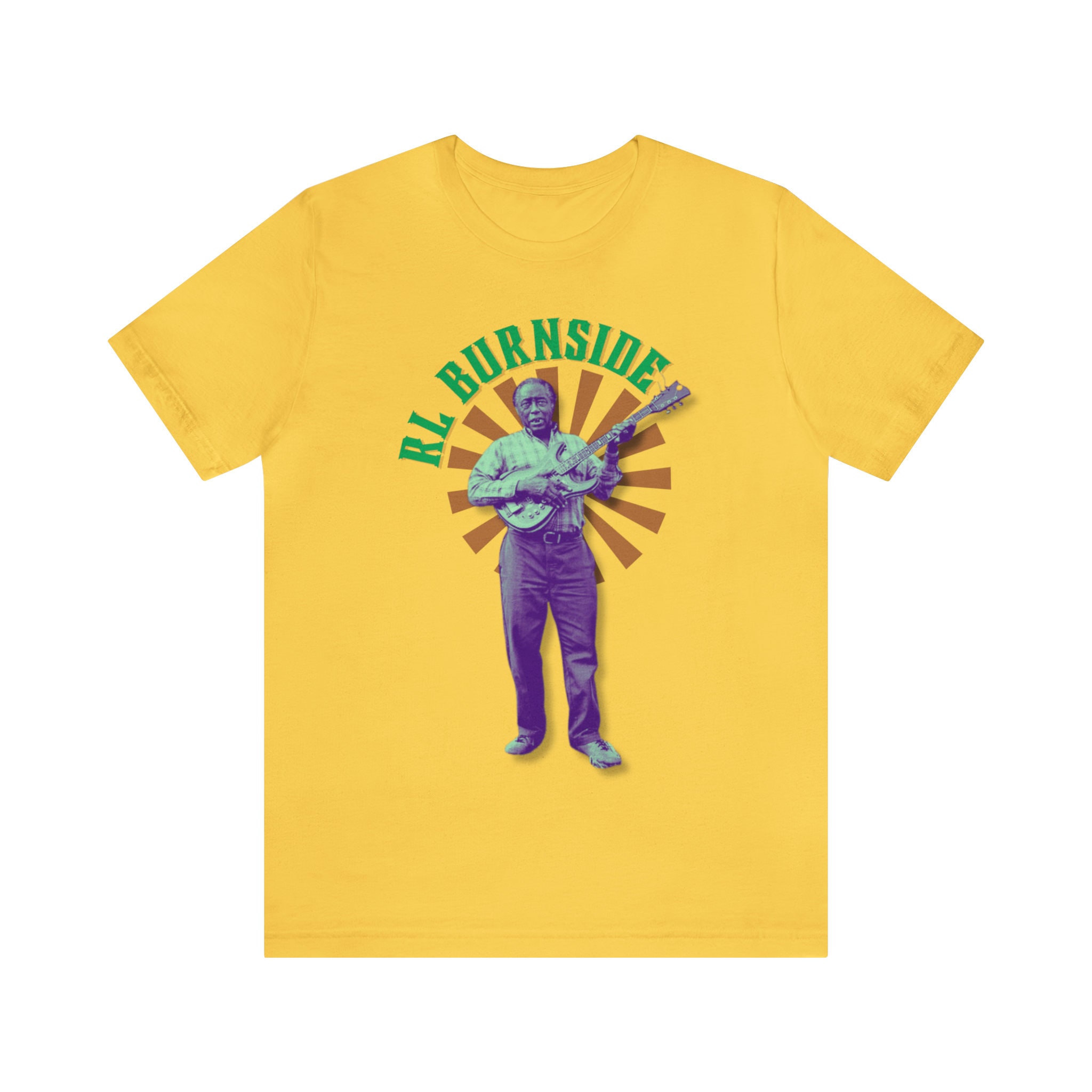 RL Burnside - Unisex Jersey Hill Country Blues Short Sleeve Tee - Etsy