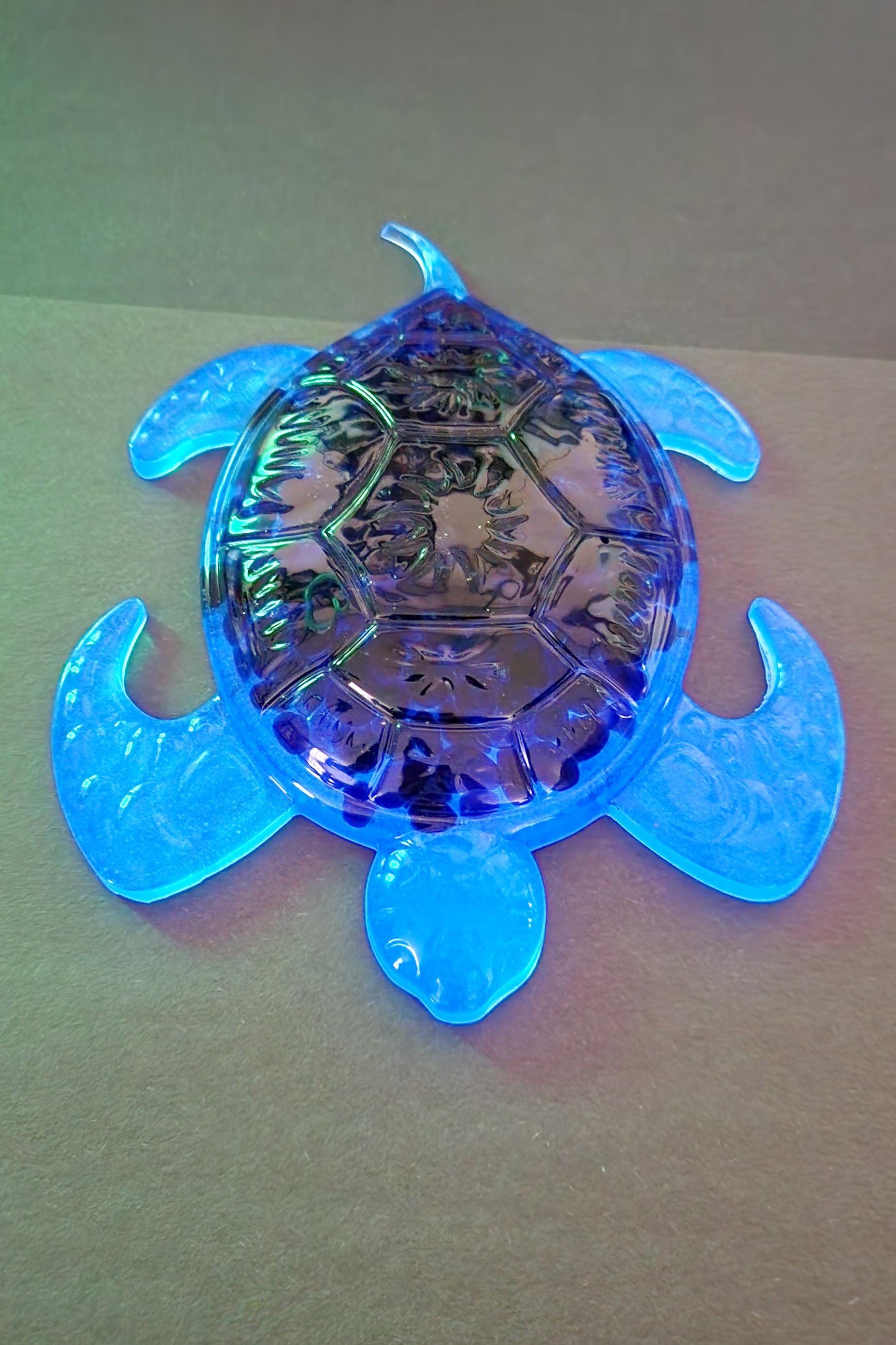 Glow in the Dark Turtle, Desk Decor, Paperweight - Etsy