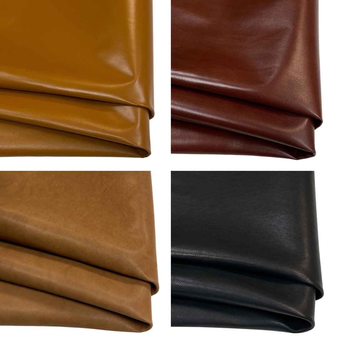 Italian Genuine Leather Hide, Sheets Soft Nappa DIY Leather Scraps ...