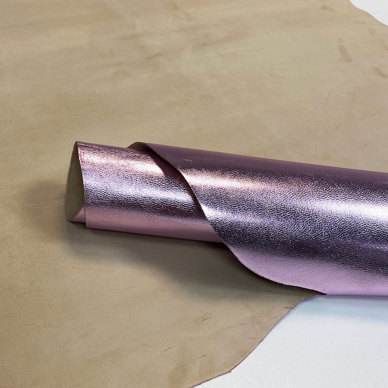 Genuine Leather Sheets Metallic, Italian Nappa Leather Soft Lambskin ...