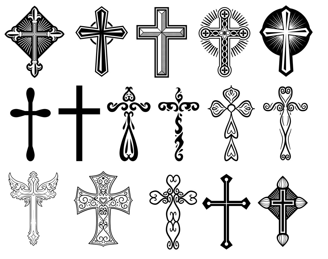 70+ Design, CROSS BUNDLE SVG Files, Cross Cut Files , Cross Clipart ...