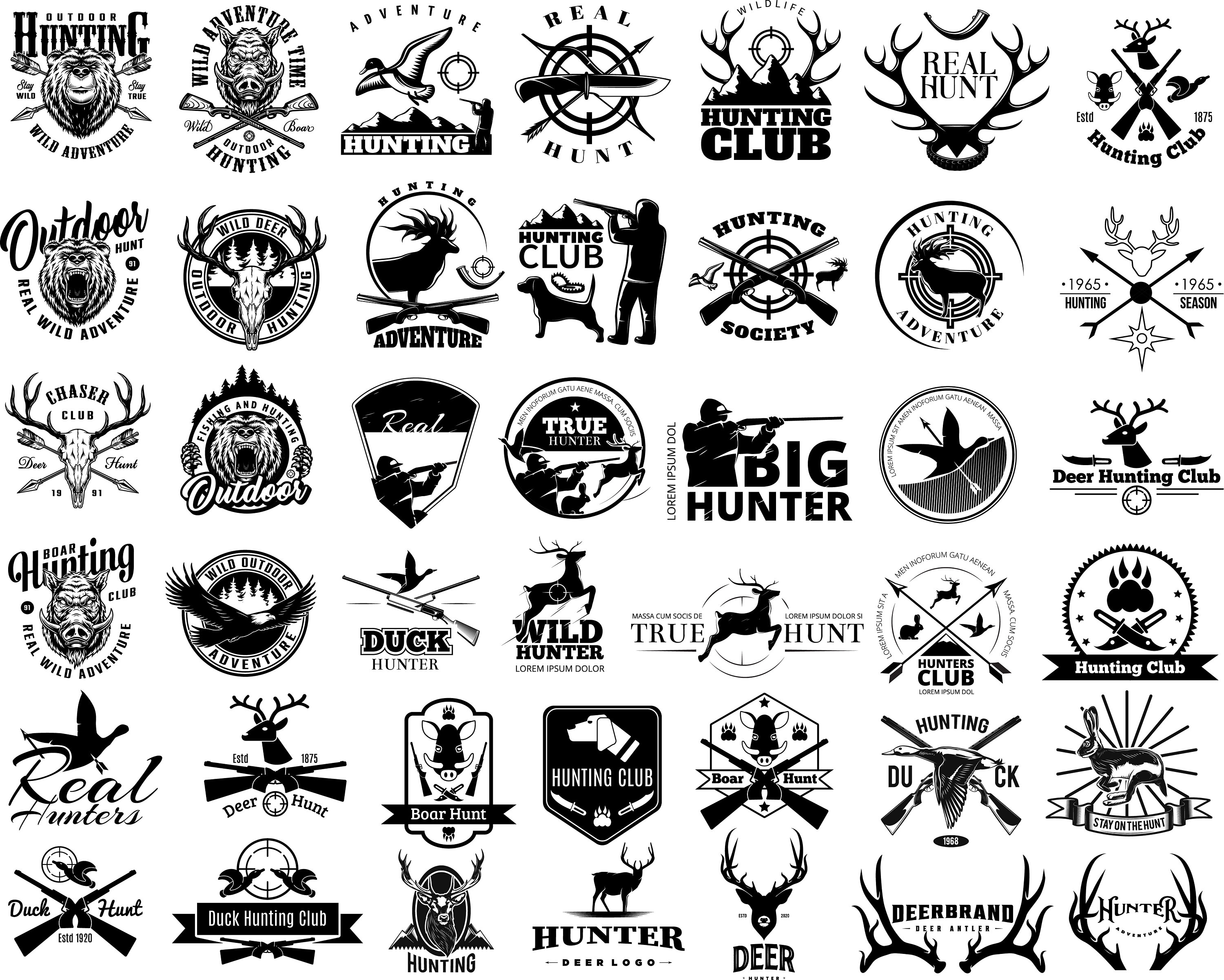 40+DESIGN , 120 FILES , Hunting SVG Bundle, Hunting Dad Svg, Deer ...