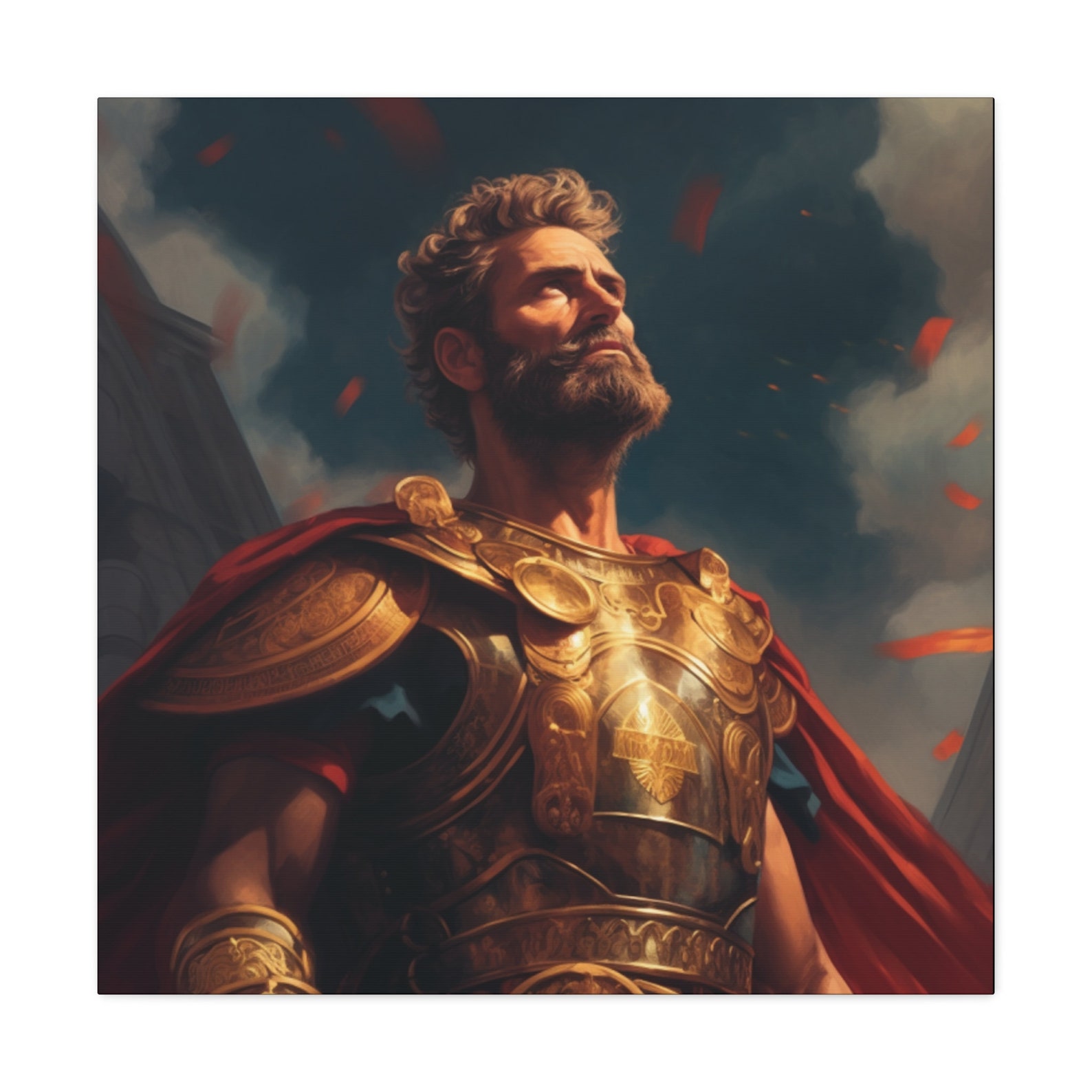 The Philosopher King by Ztoic - Canvas Print - Etsy