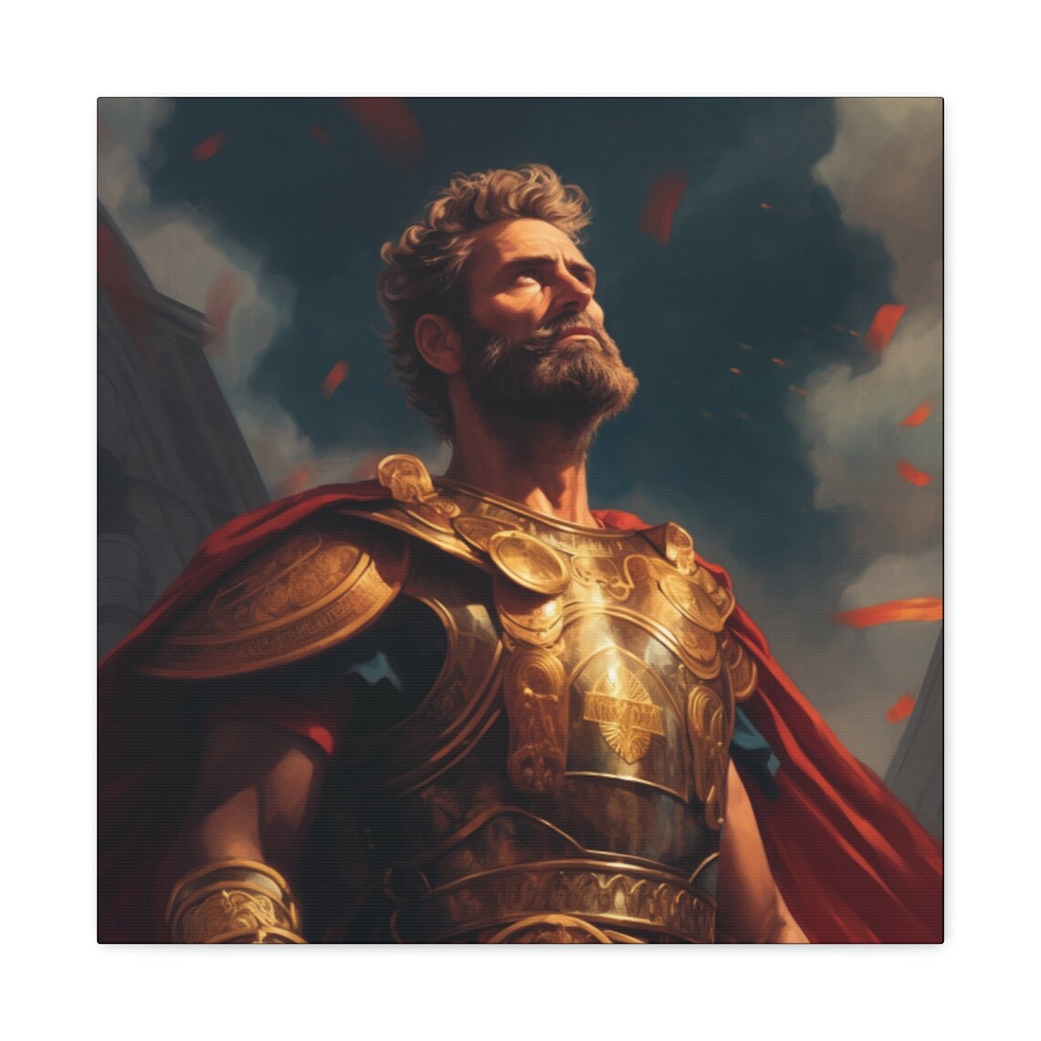 The Philosopher King by Ztoic - Canvas Print - Etsy