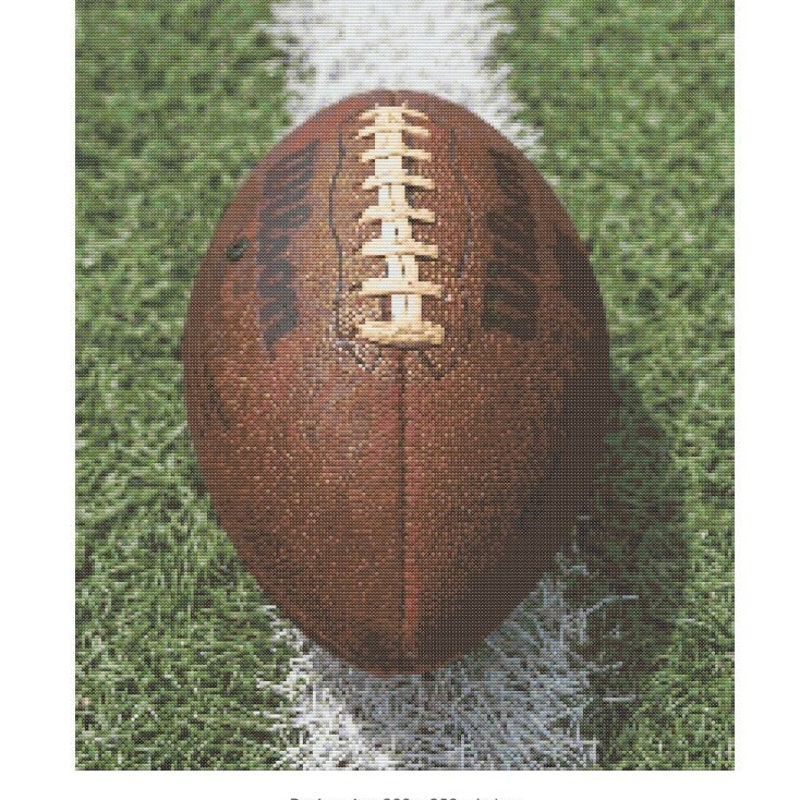 Nfl Cross Stitch Pattern - Etsy