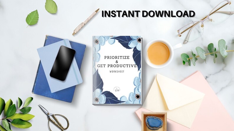 Priority Planner, Project Planner, Productivity Planner, INSTANT ...