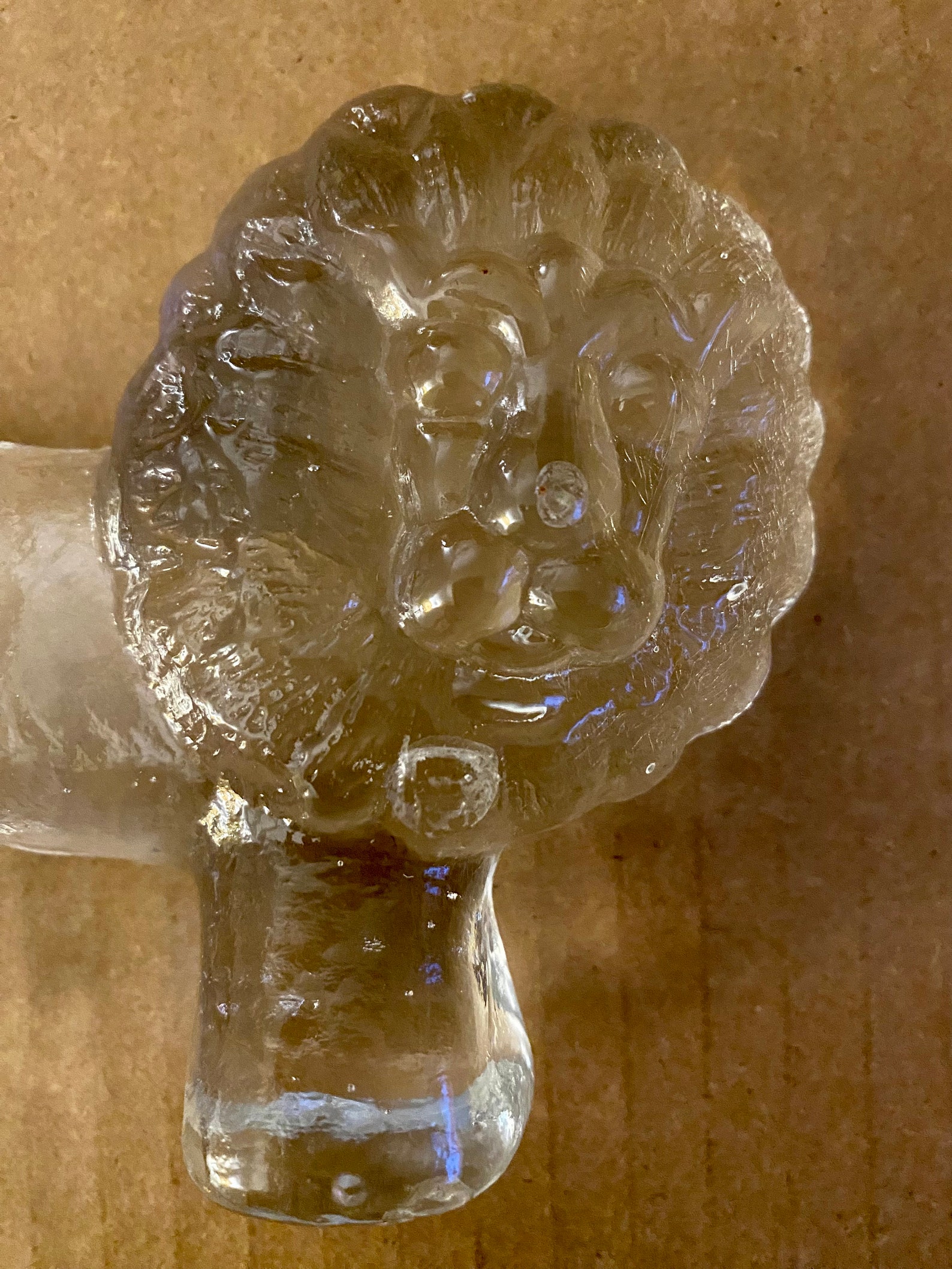 Vintage Glass Paperweight by Bertil Vallen for Kosta Boda - Sweden - Etsy