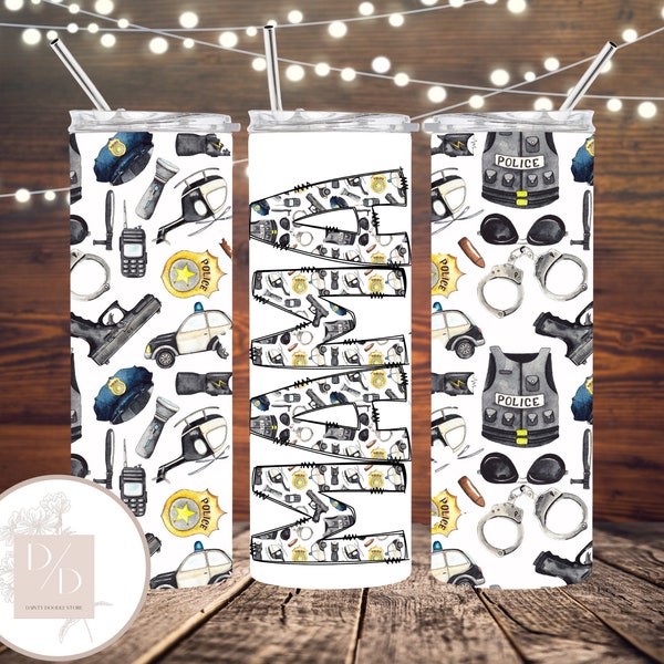 Police Png Letters - Etsy