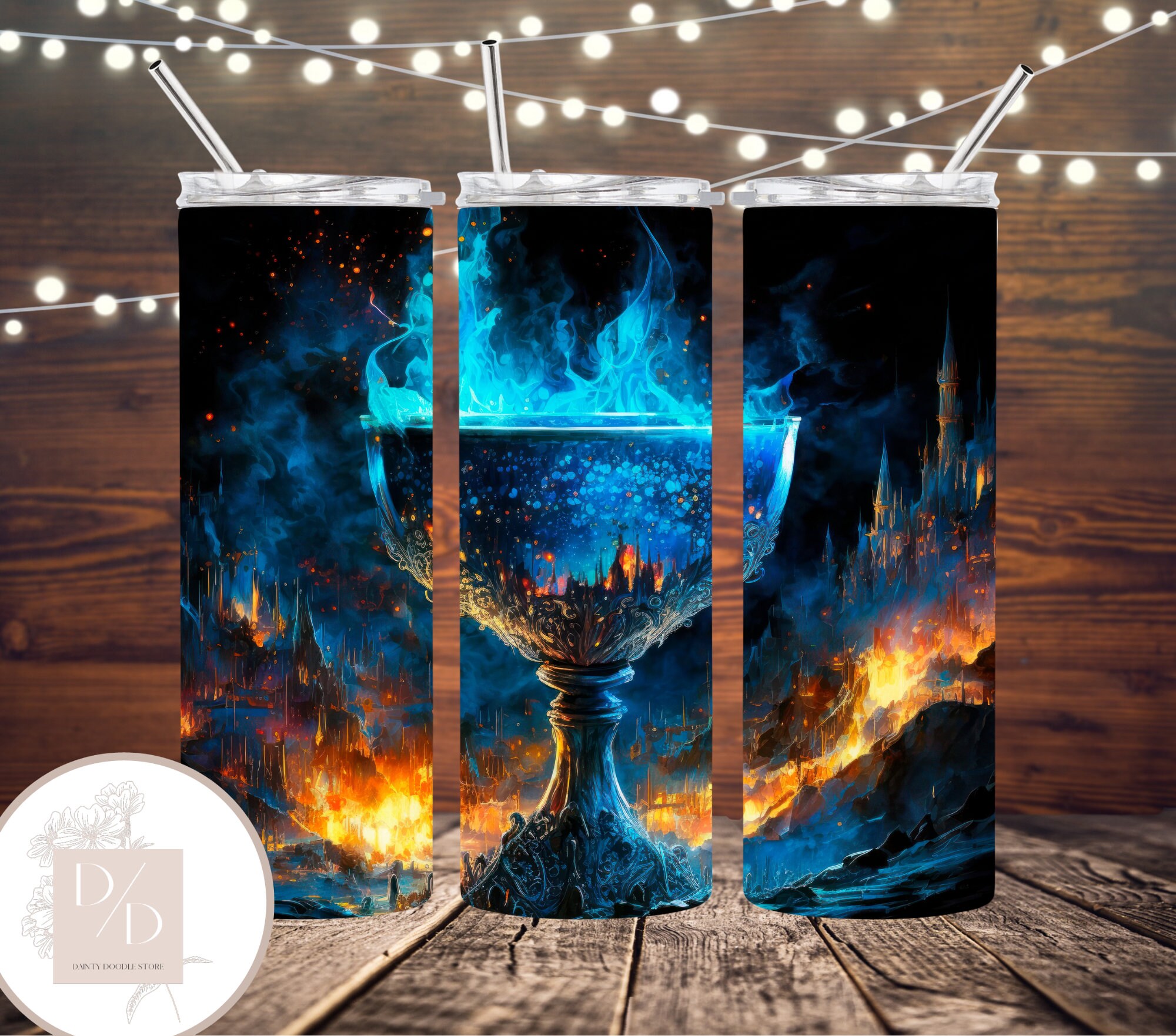 Wizard Tumbler Wrap, Wizard 20 Oz Tumbler Wrap for Sublimation, Wizard ...
