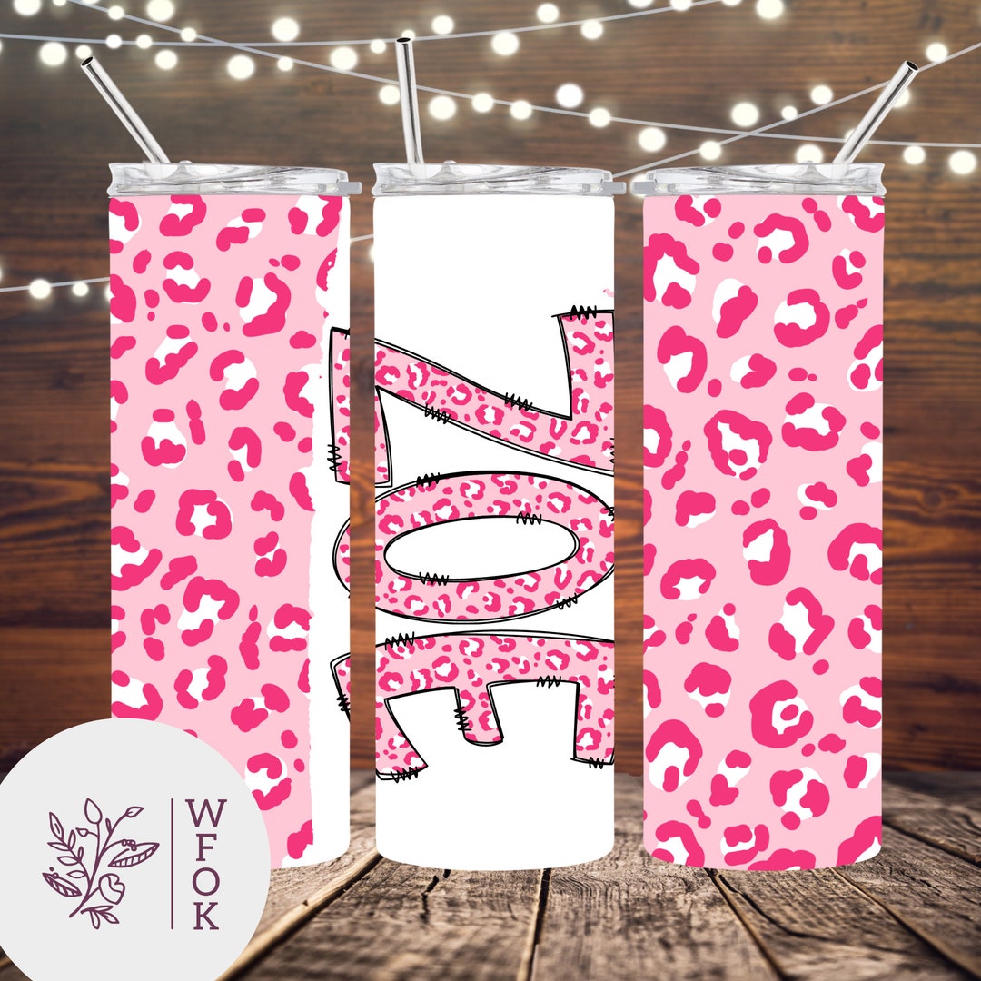 Pink Leopard Doodle Letters, Hand Drawn Doodle Alpha Bundle Patterned ...