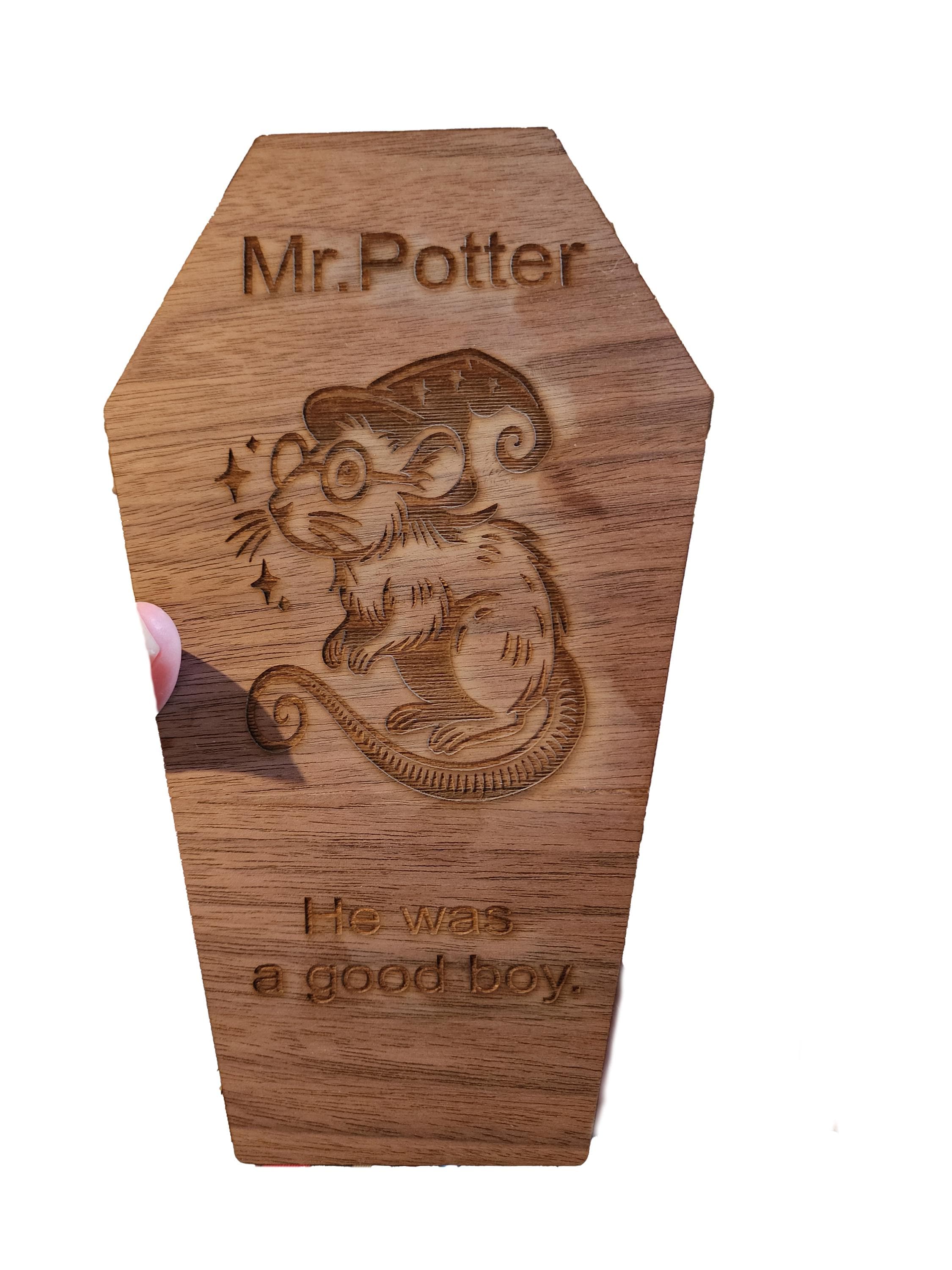 Personalized Pet Casket & Memory Chest Custom Pet Funeral Box, Pet ...