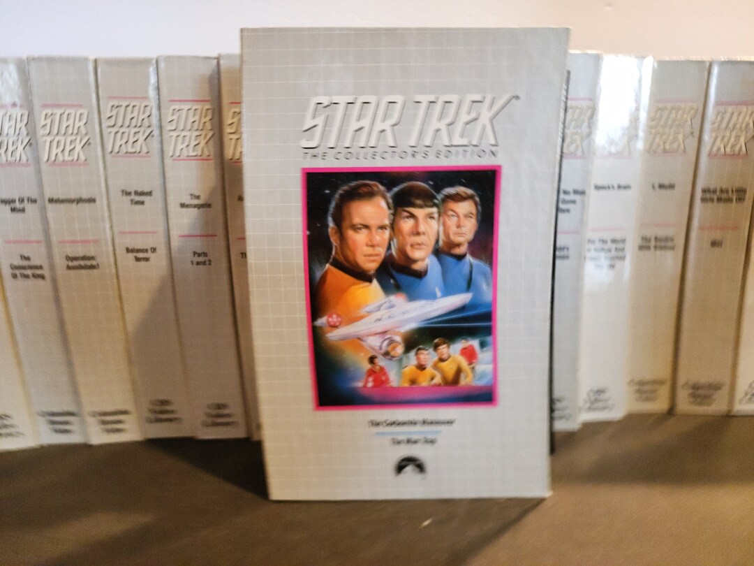 Large Lot of Star Trek the Collector's Edition VHS Tapes - Etsy