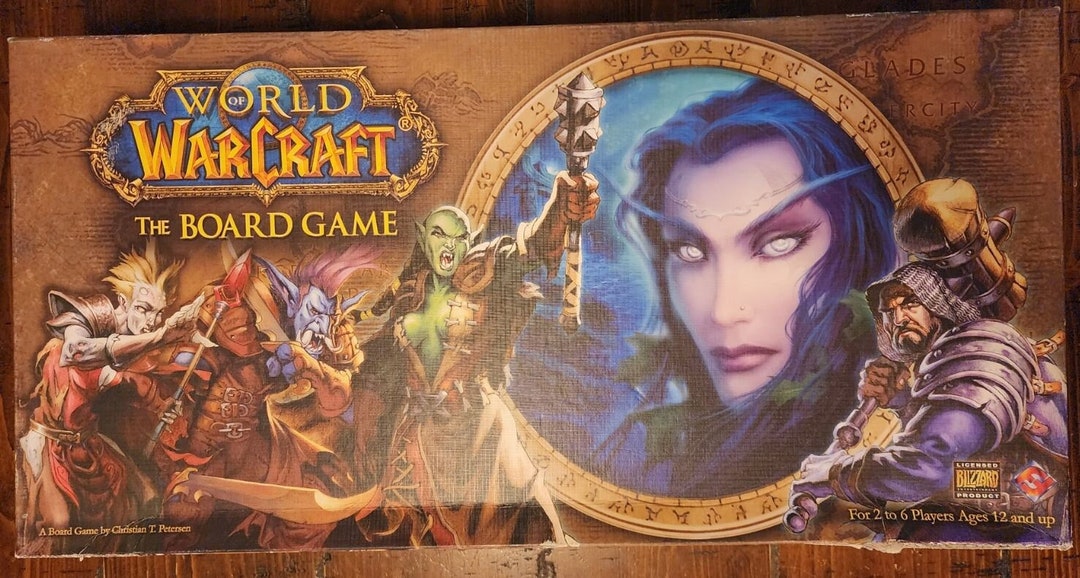 World of Warcraft Board Game - Fantasy Flight Games - Etsy