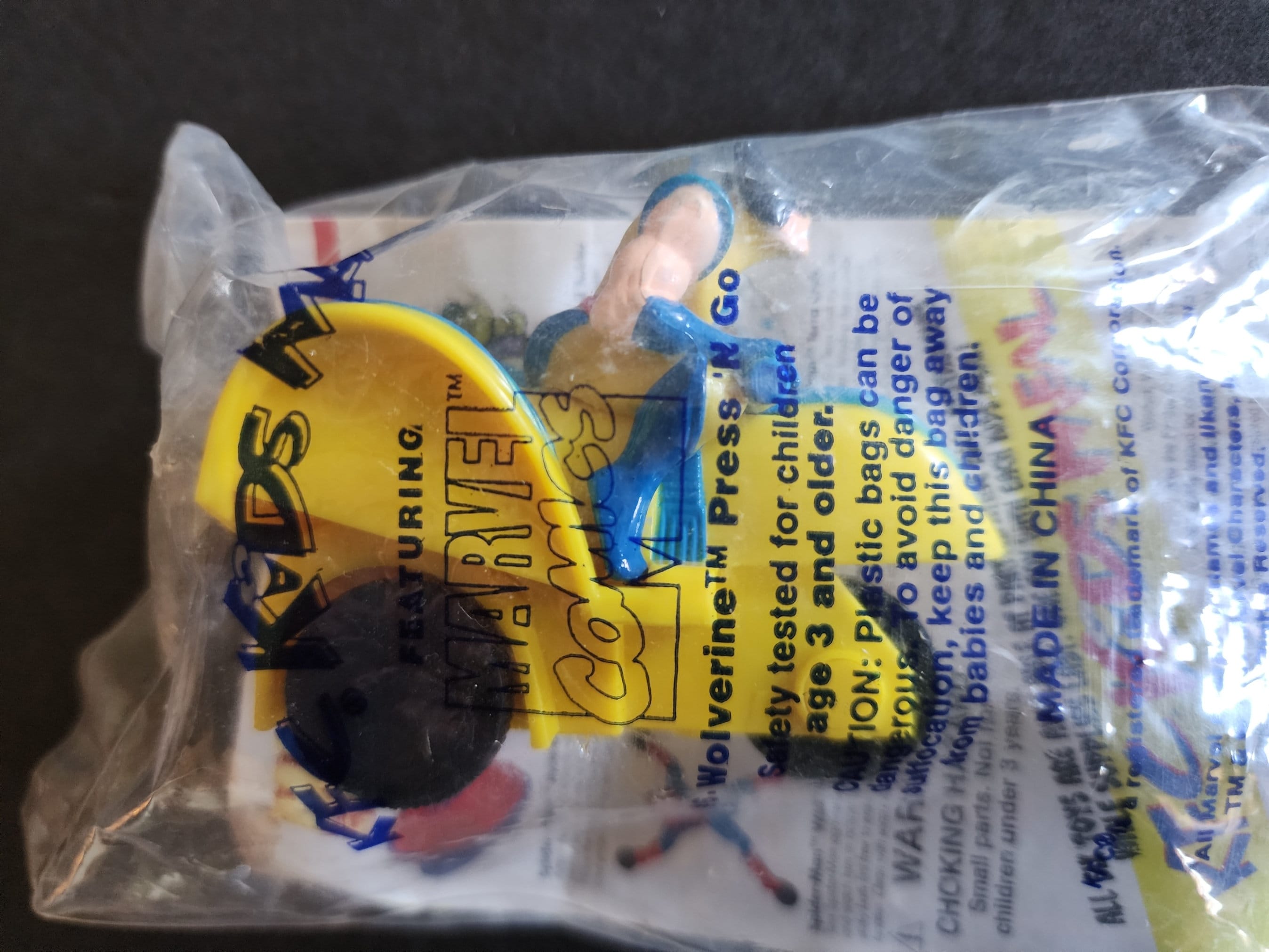 1997 Marvel Super Heroes Origins KFC Promotional Kids Meal Toy ...