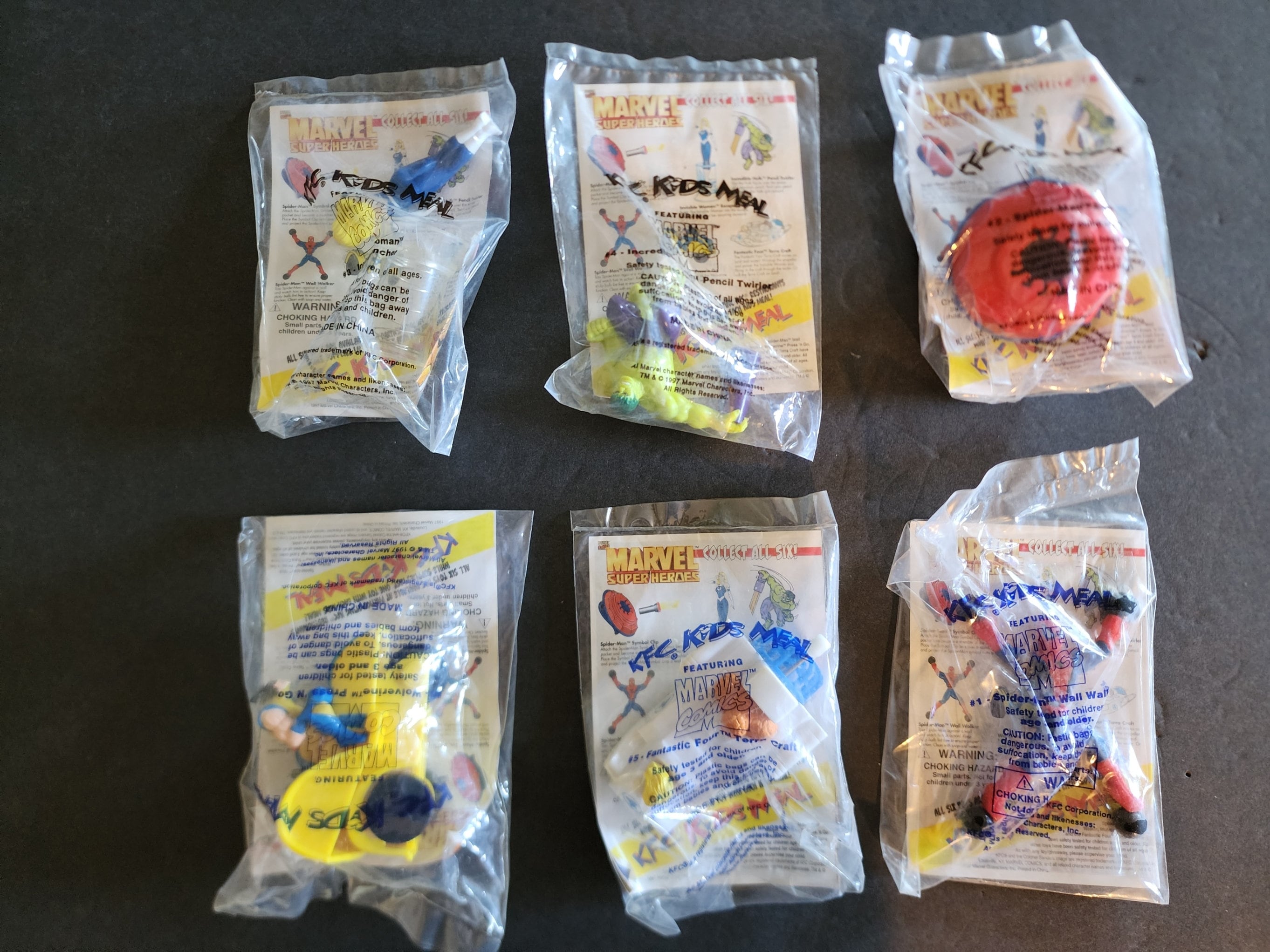 1997 Marvel Super Heroes Origins KFC Promotional Kids Meal Toy - Etsy