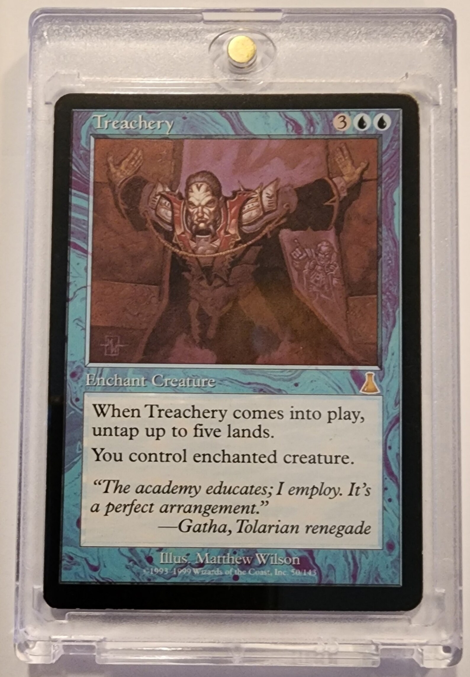 MTG - Magic the Gathering - Urza's Destiny - Treachery - Never Played ...