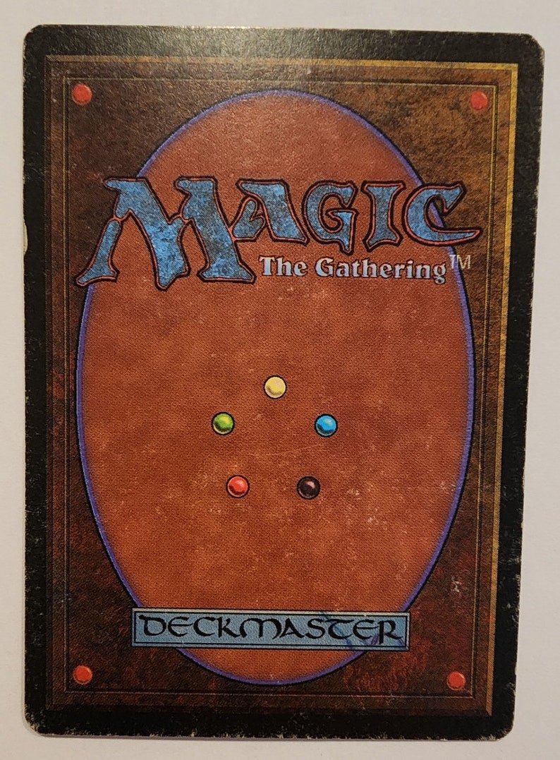 MTG - Magic the Gathering - Revised - Demonic Tutor - Lightly Played - Etsy