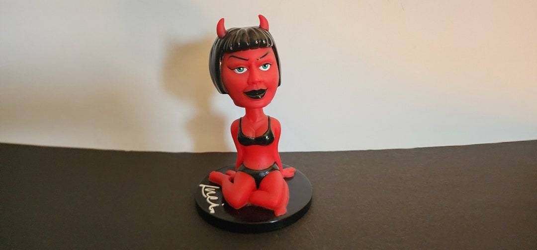 2001 Accoutrements Luci the Devil Girl Nodder Bobblehead - Etsy