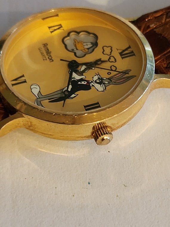 RARE Vintage 1990 Armitron Looney Tunes Bugs Bunny Qu… - Gem