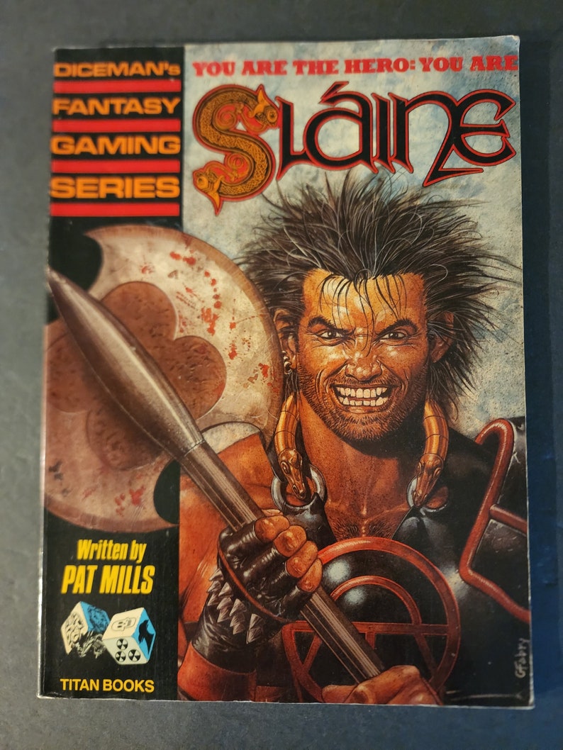 SLAINE - Diceman's Fantasy Gaming Series - Choose Your Own Adventure ...