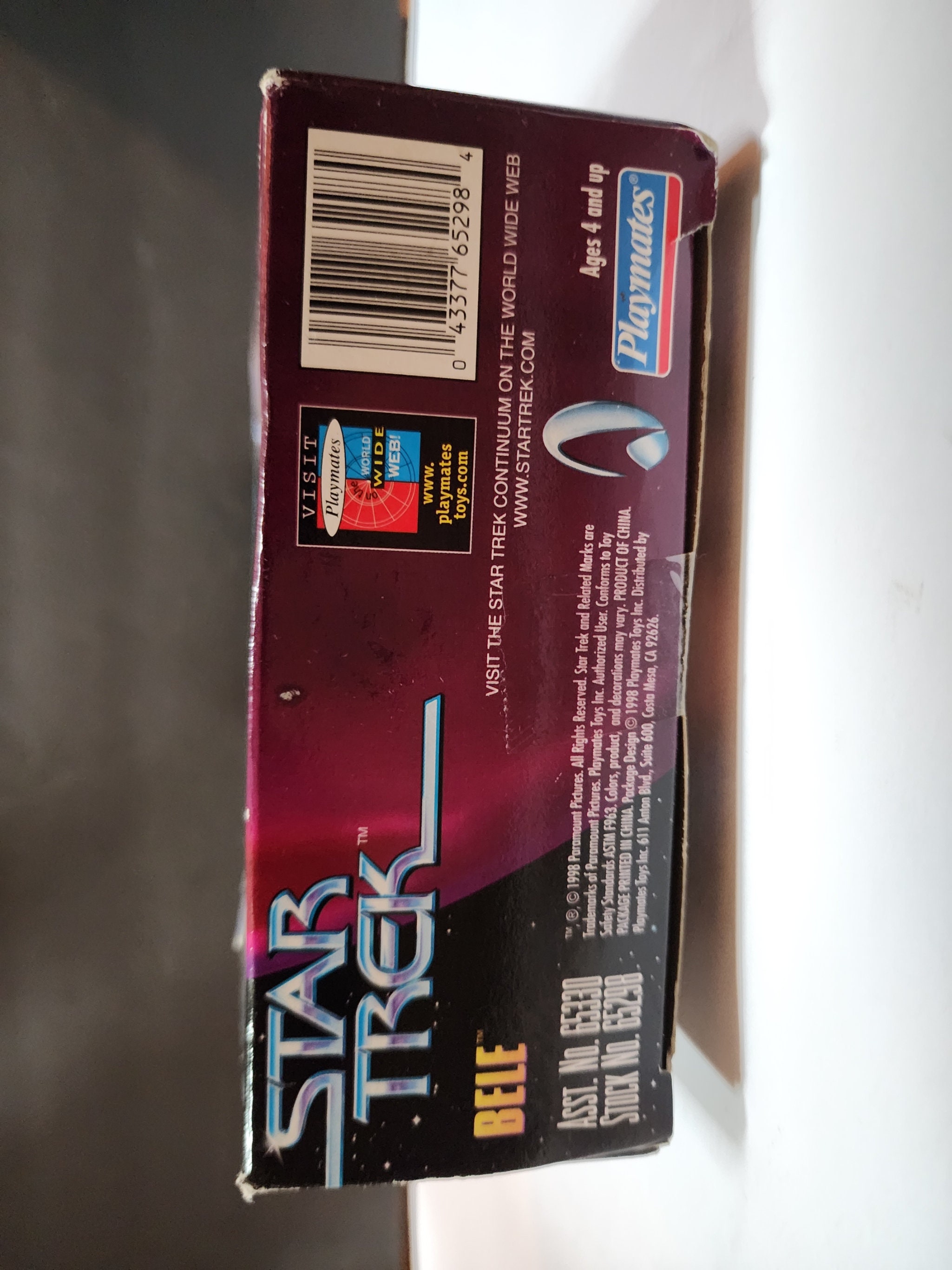 NIB Star Trek Bele 9 Figure Warp Factor Series 5 - Etsy