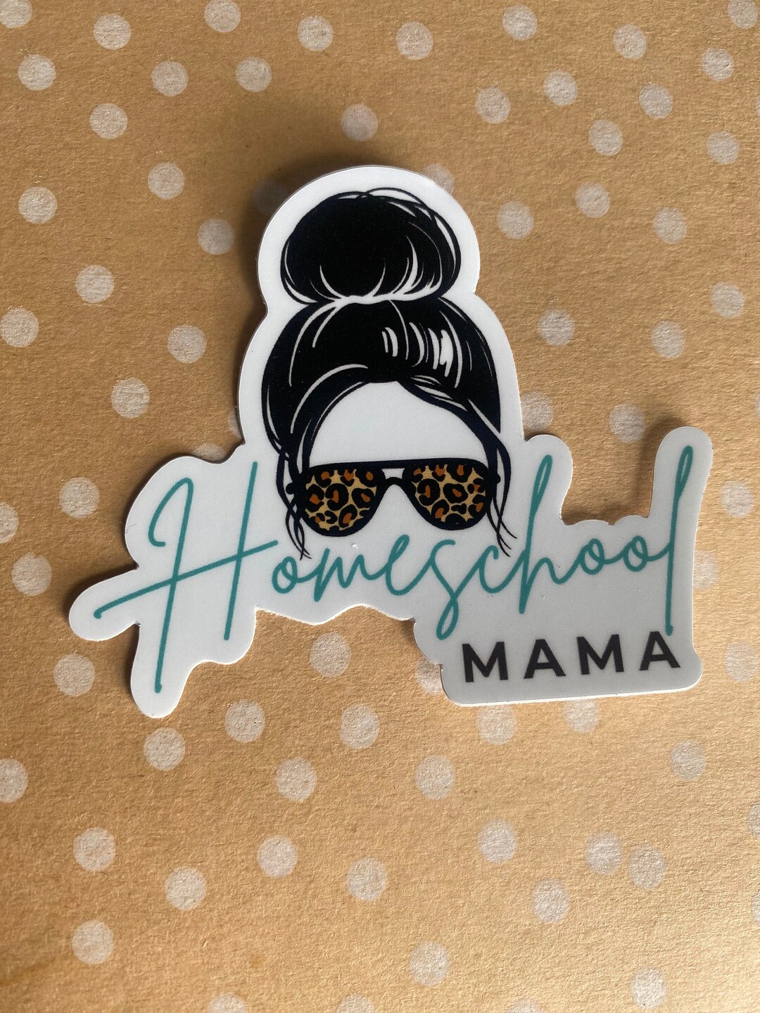 Homeschool Mama Vinyl Sticker - Etsy