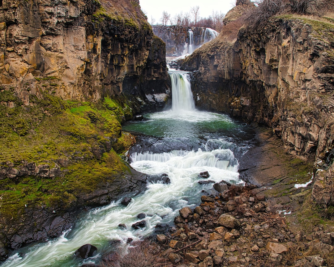 Celestial Falls at White River Falls State Park in Oregon - Etsy