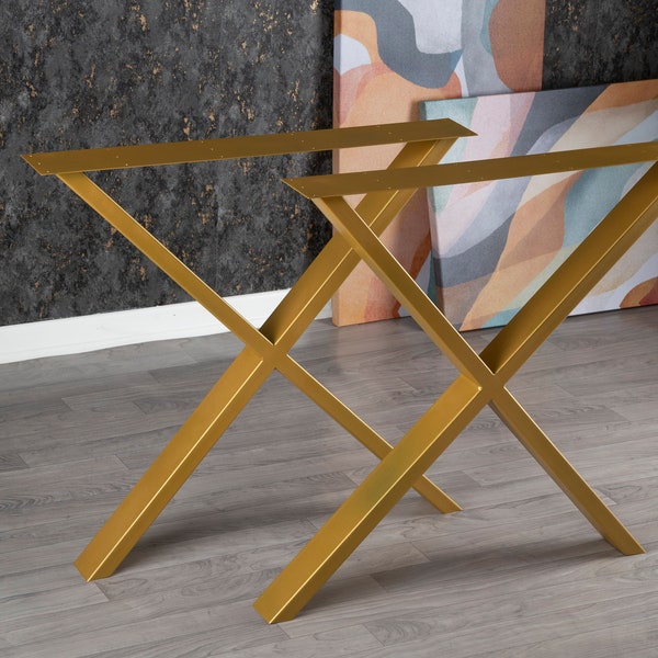 Gold Table Legs - Etsy