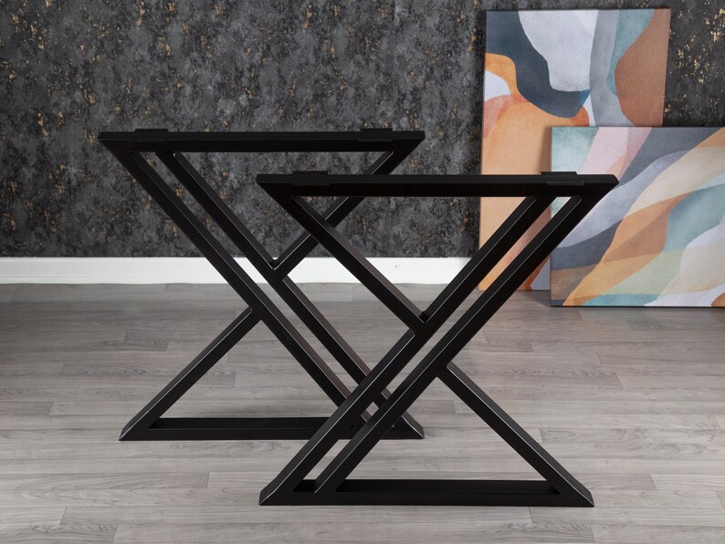 Unique Table Legs Steel Table Legs Heavy Duty Table Legs Farmhouse Table Leg Metal Table Bases ...