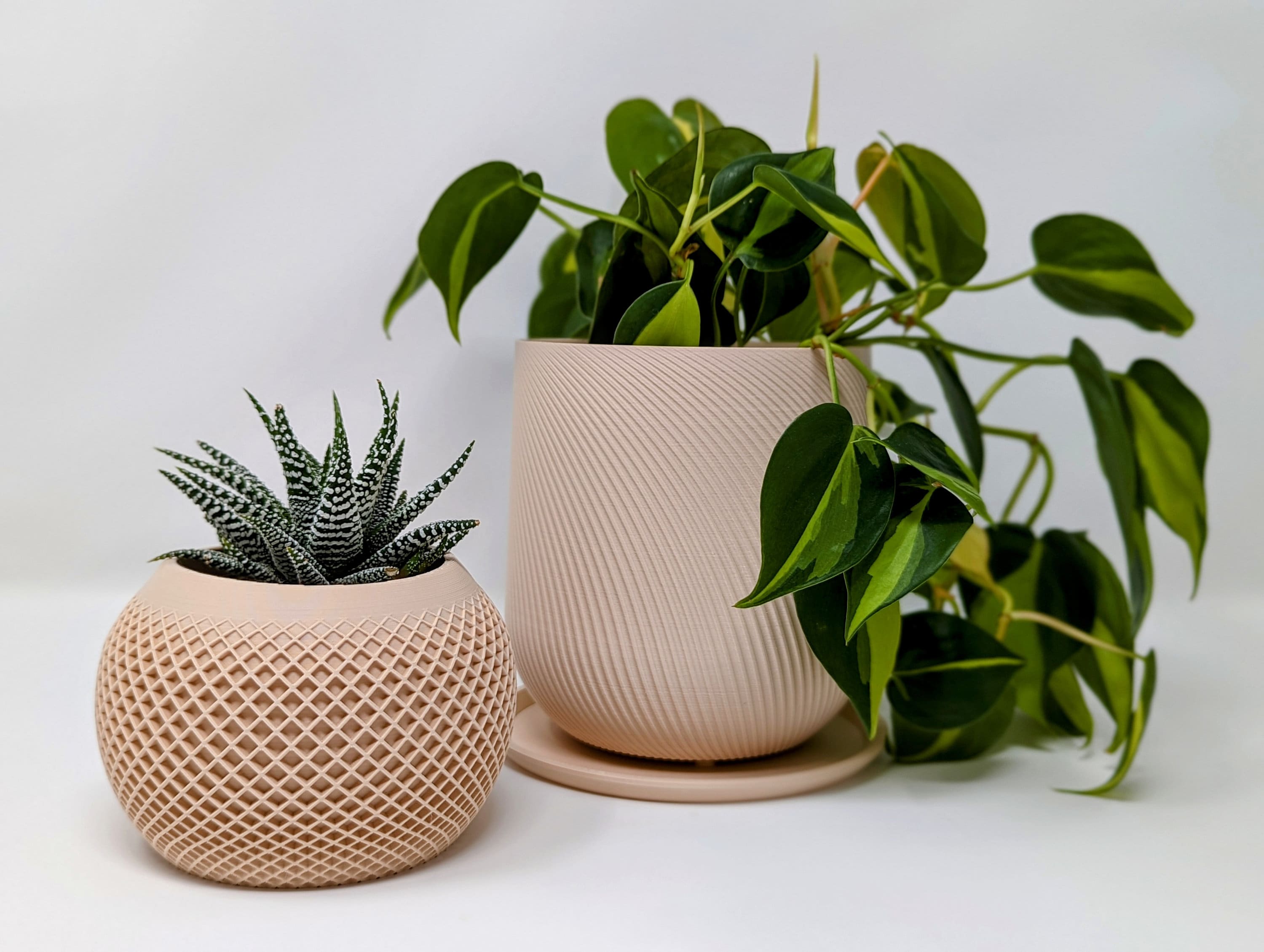 Geometric Planter WEAVE Modern Planter Indoor Pot 3D - Etsy