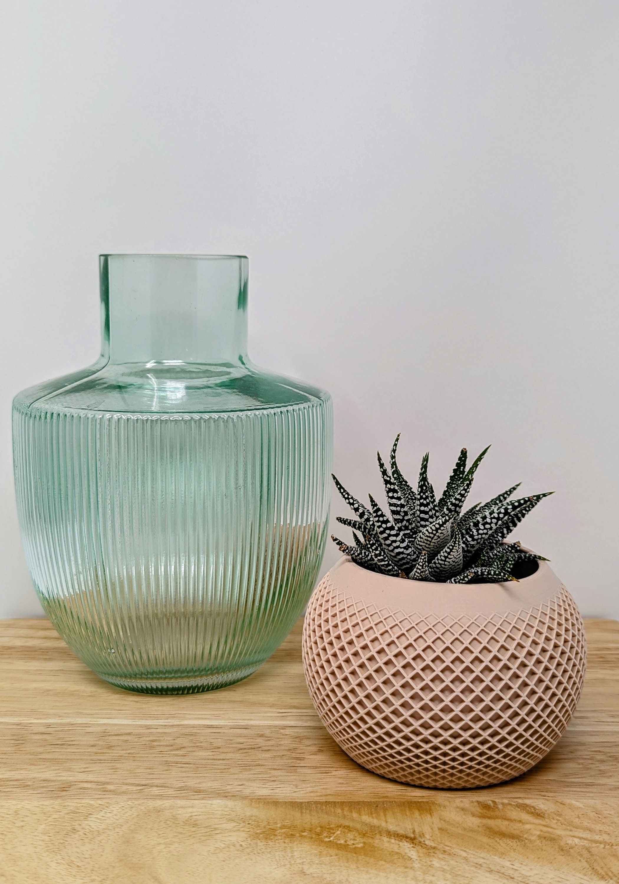 Geometric Planter WEAVE Modern Planter Indoor Pot 3D - Etsy