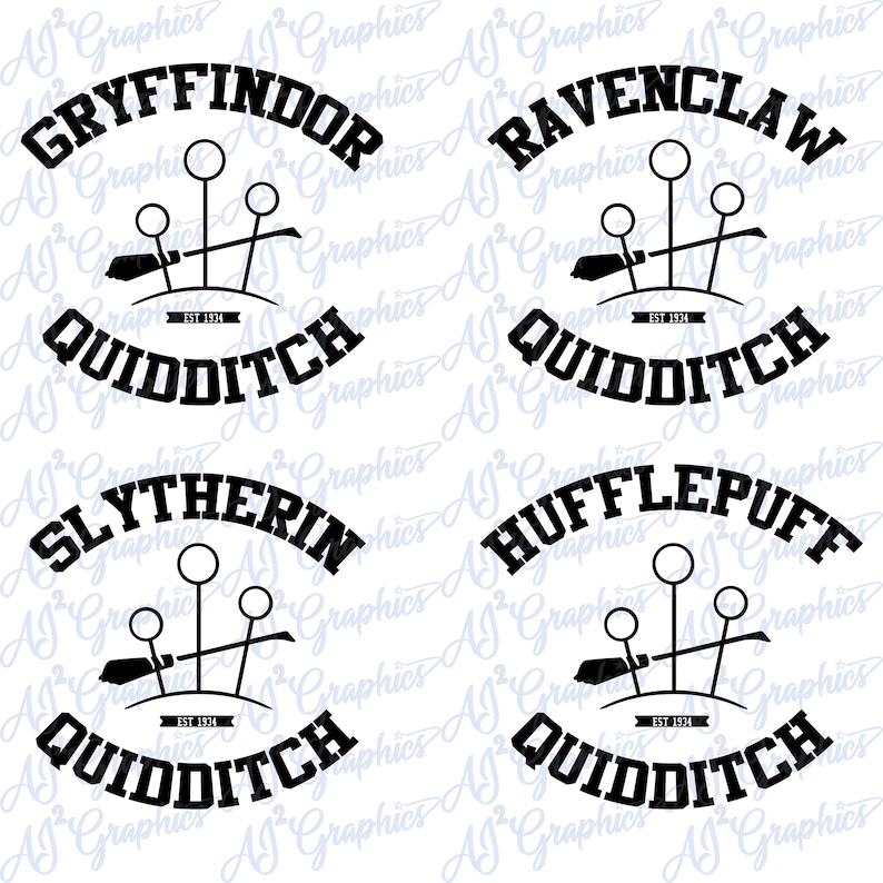 QUIDDITCH TEAMS - Etsy