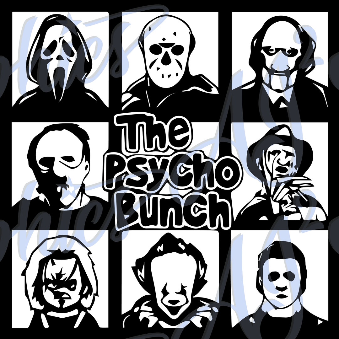 THE PSYCHO BUNCH - Etsy