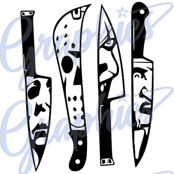 Ghostface Knife Drawing - Etsy