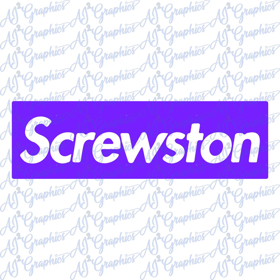 Screwston Purple SVG, PNG, Jpeg - Etsy