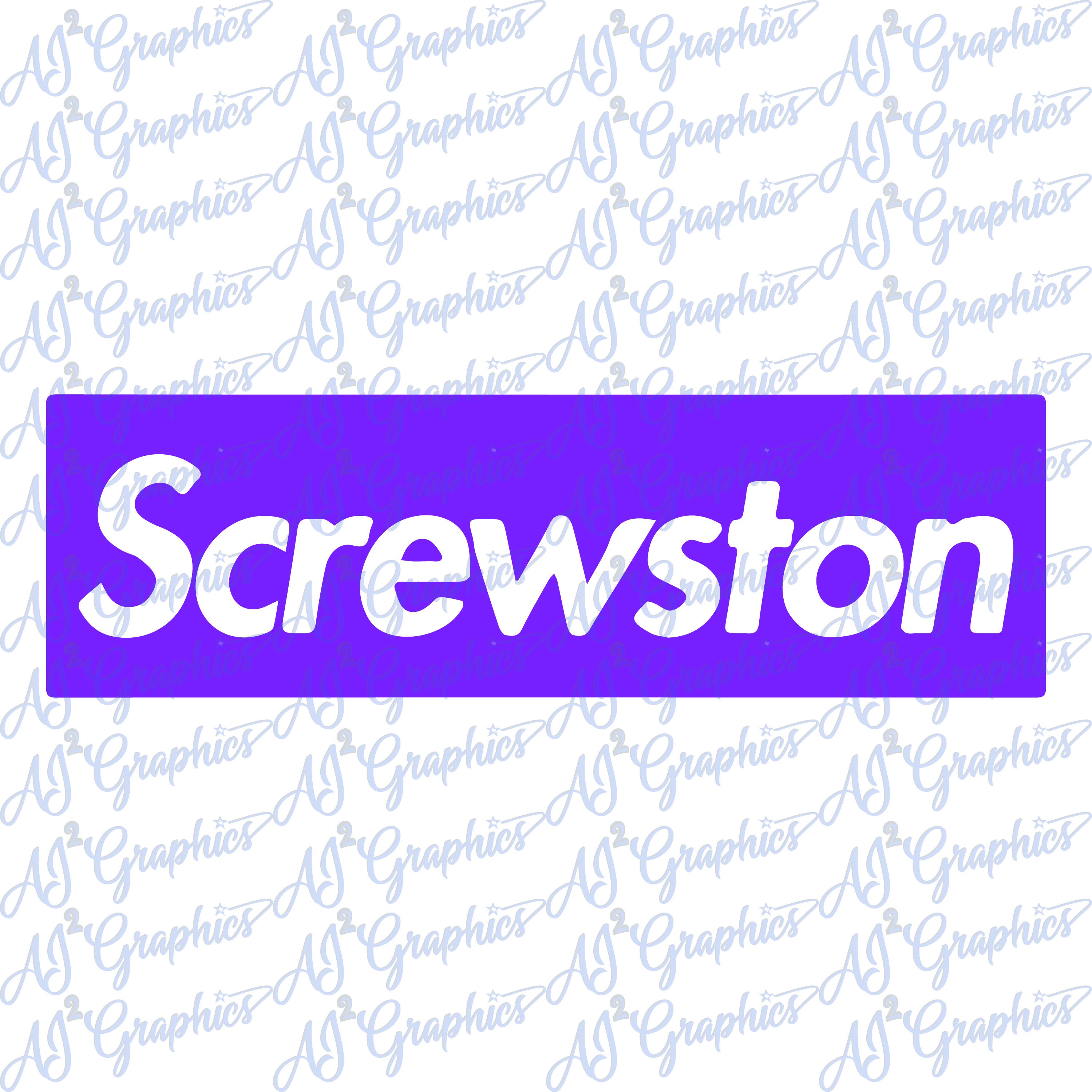 Screwston Purple SVG, PNG, Jpeg - Etsy