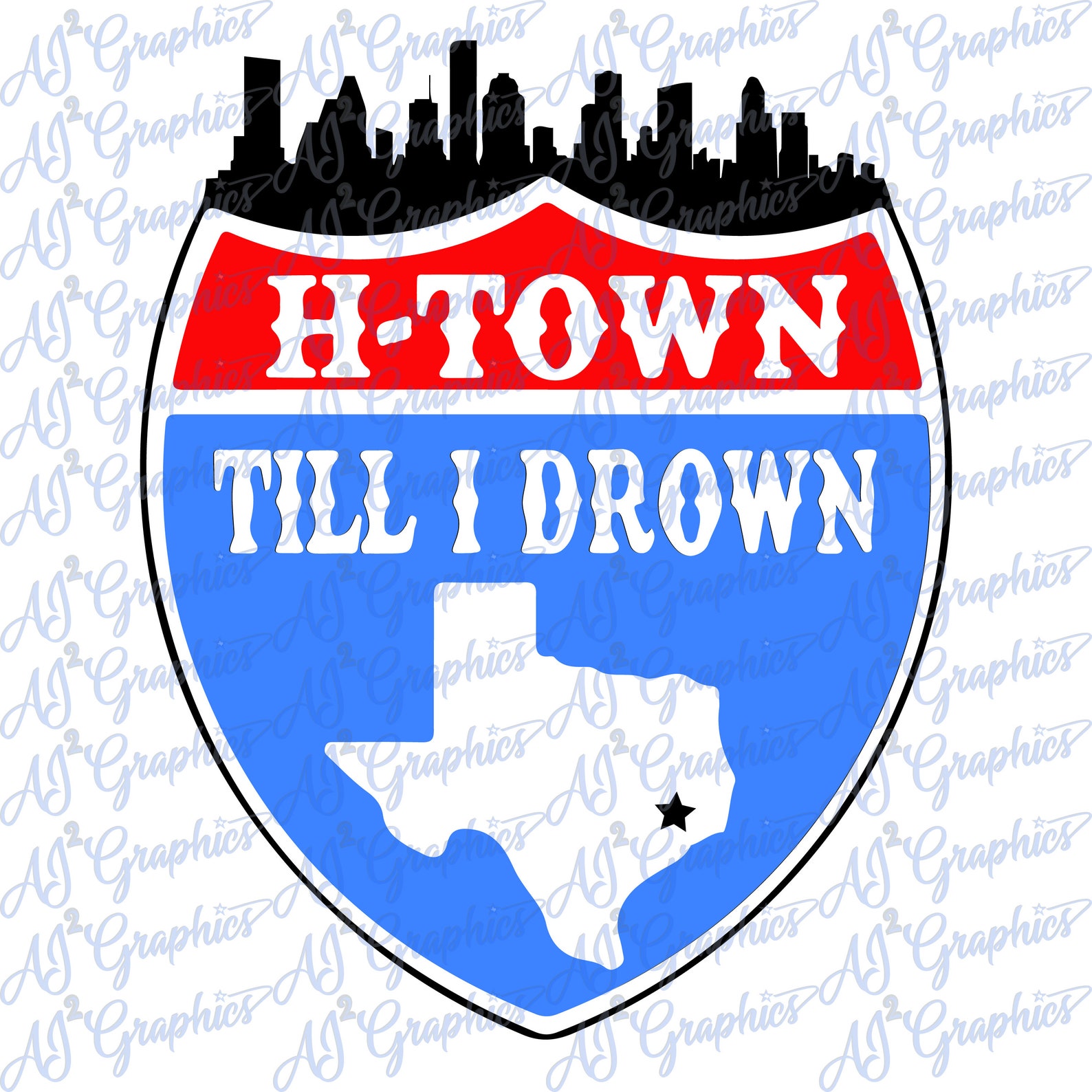 Htown Till I Drown SVG, PNG, Jpeg - Etsy