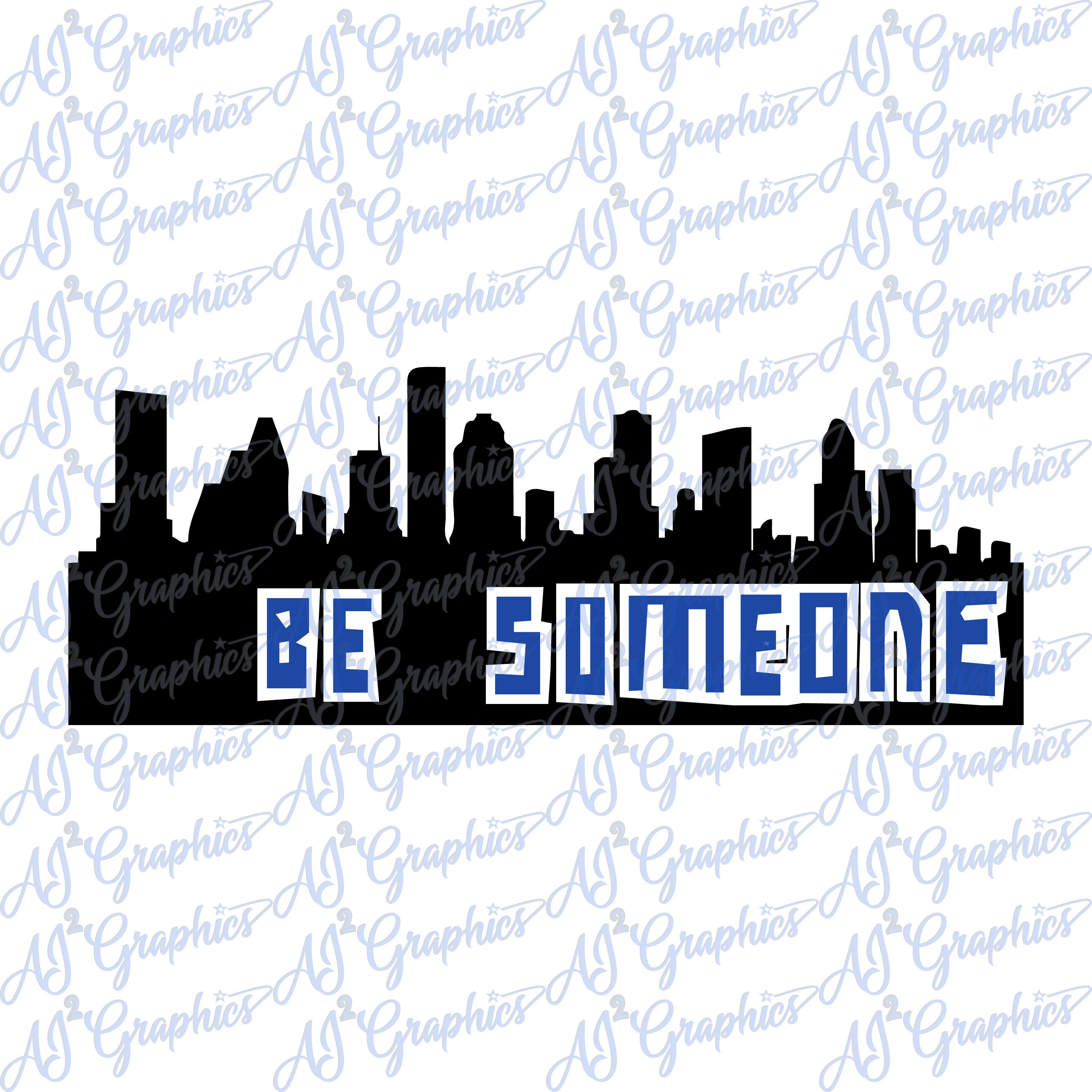 Be Someone Houston Skyline SVG, PNG, Jpeg - Etsy