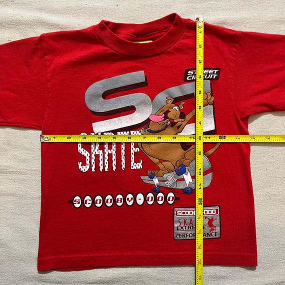 Vintage 90s 00s Y2K Kids Youth Scooby Doo Skate Graph… - Gem