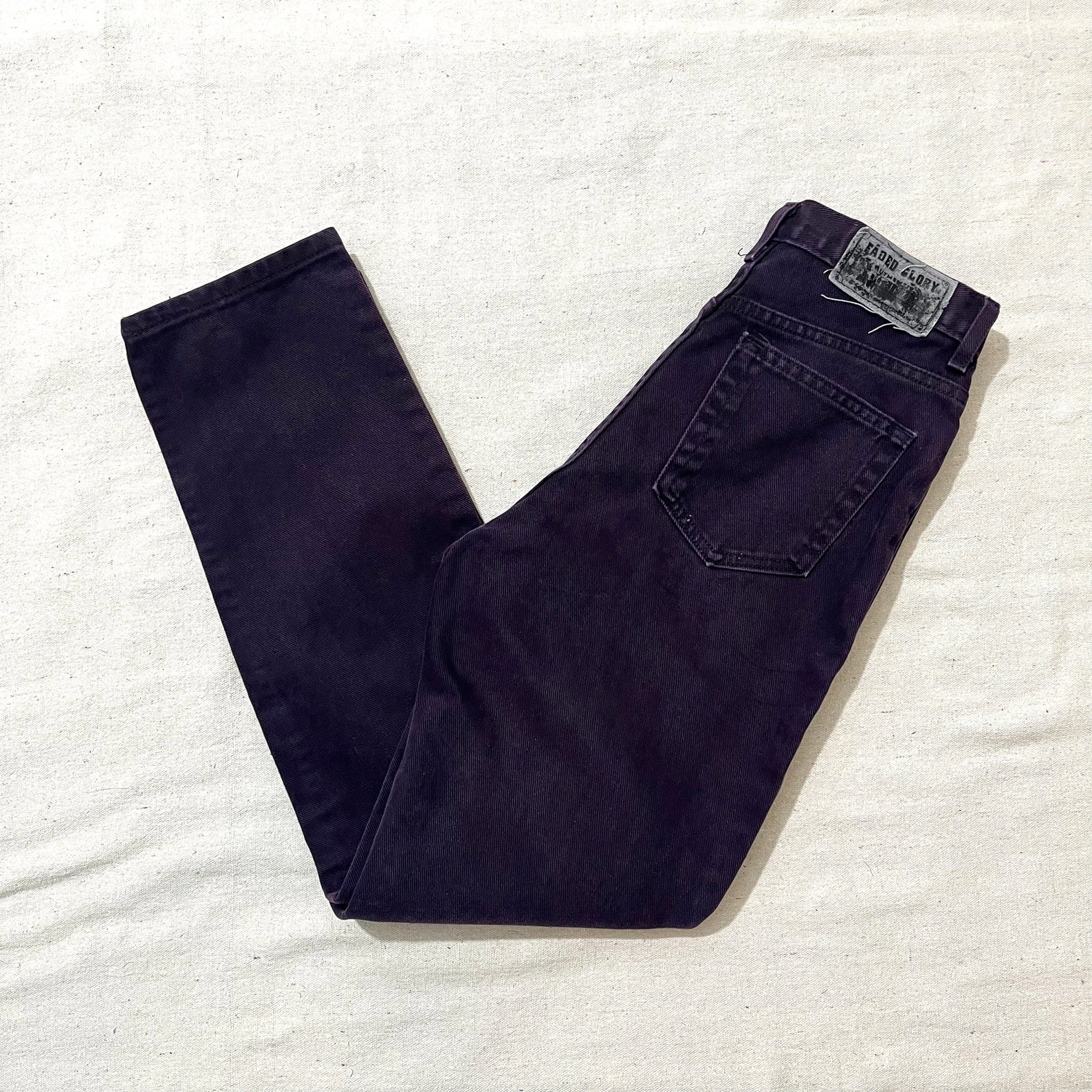 Vintage 00s Y2K Femme Faded Glory Purple Denim Jeans Size 27x27.5 - Etsy