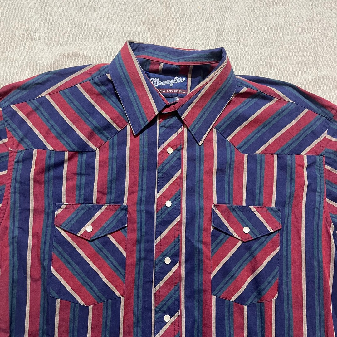 Vintage 80s 90s Wrangler X-long Tails Western Cowboy Cowgirl Rodeo ...