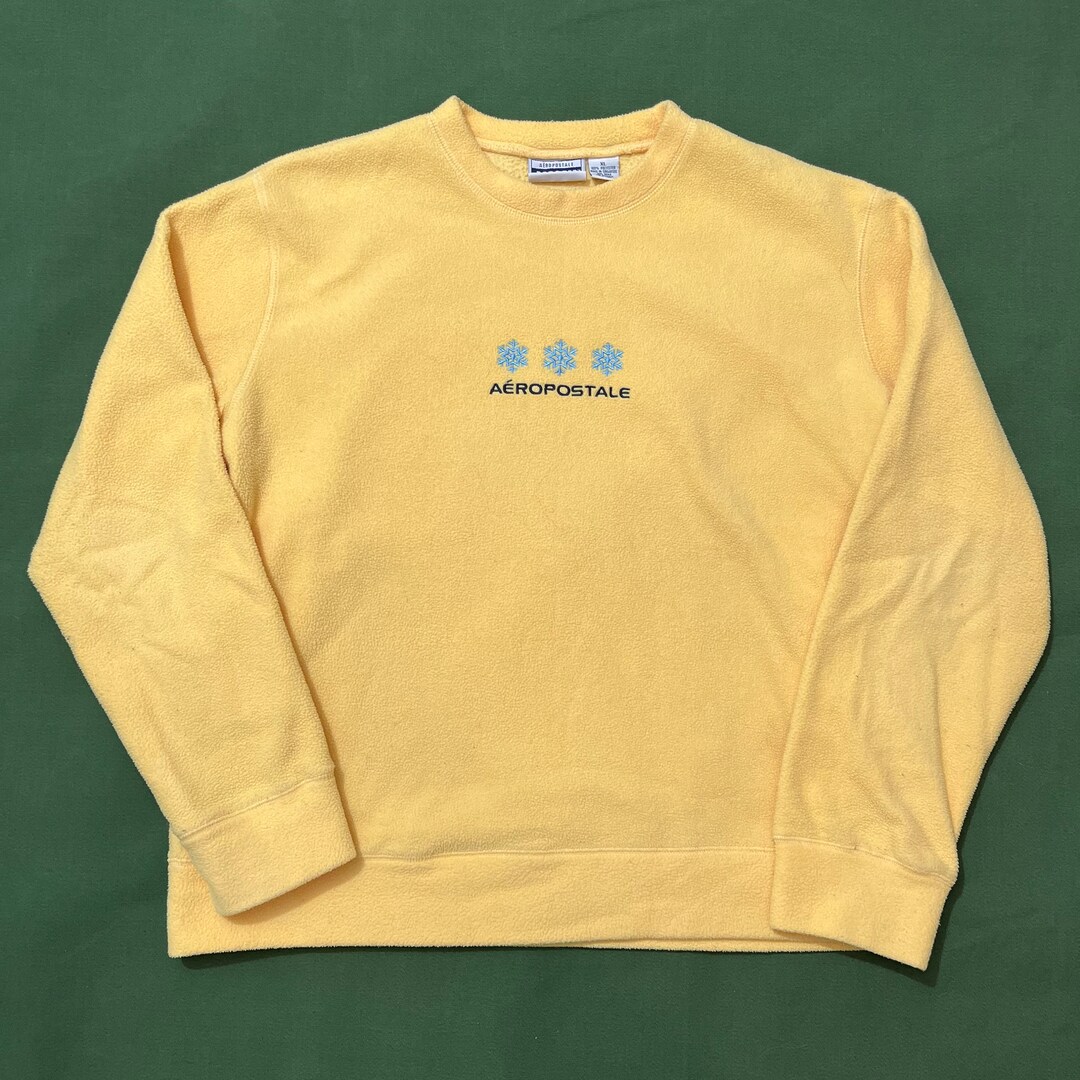 Vintage 00s Y2K Aeropostale Fleece Sweater XL - Etsy