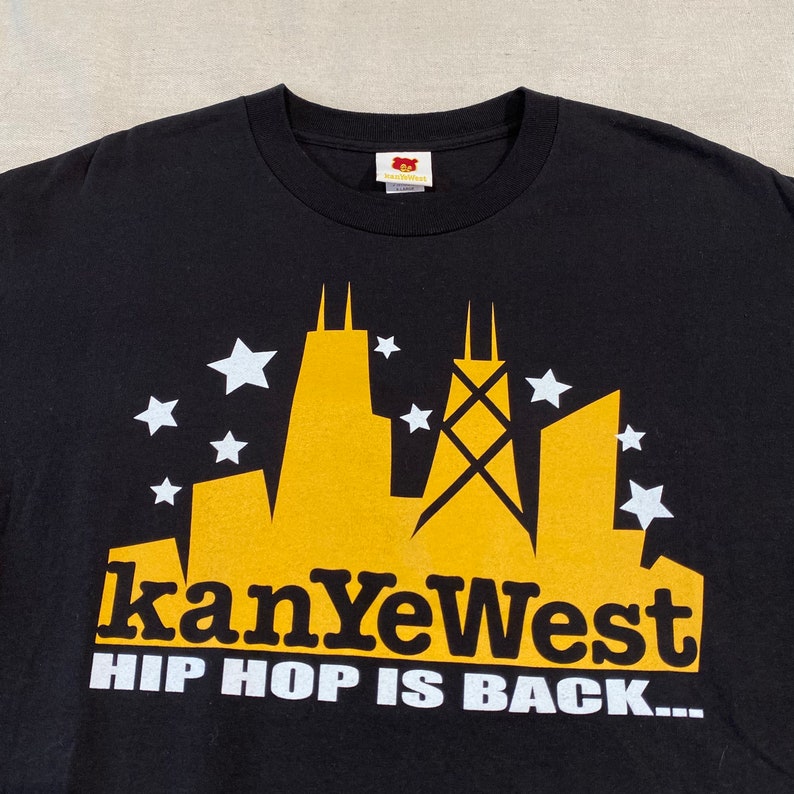 Vintage 2004 Kanye West College Dropout Hip Hop Rap Camiseta XL - Etsy ...