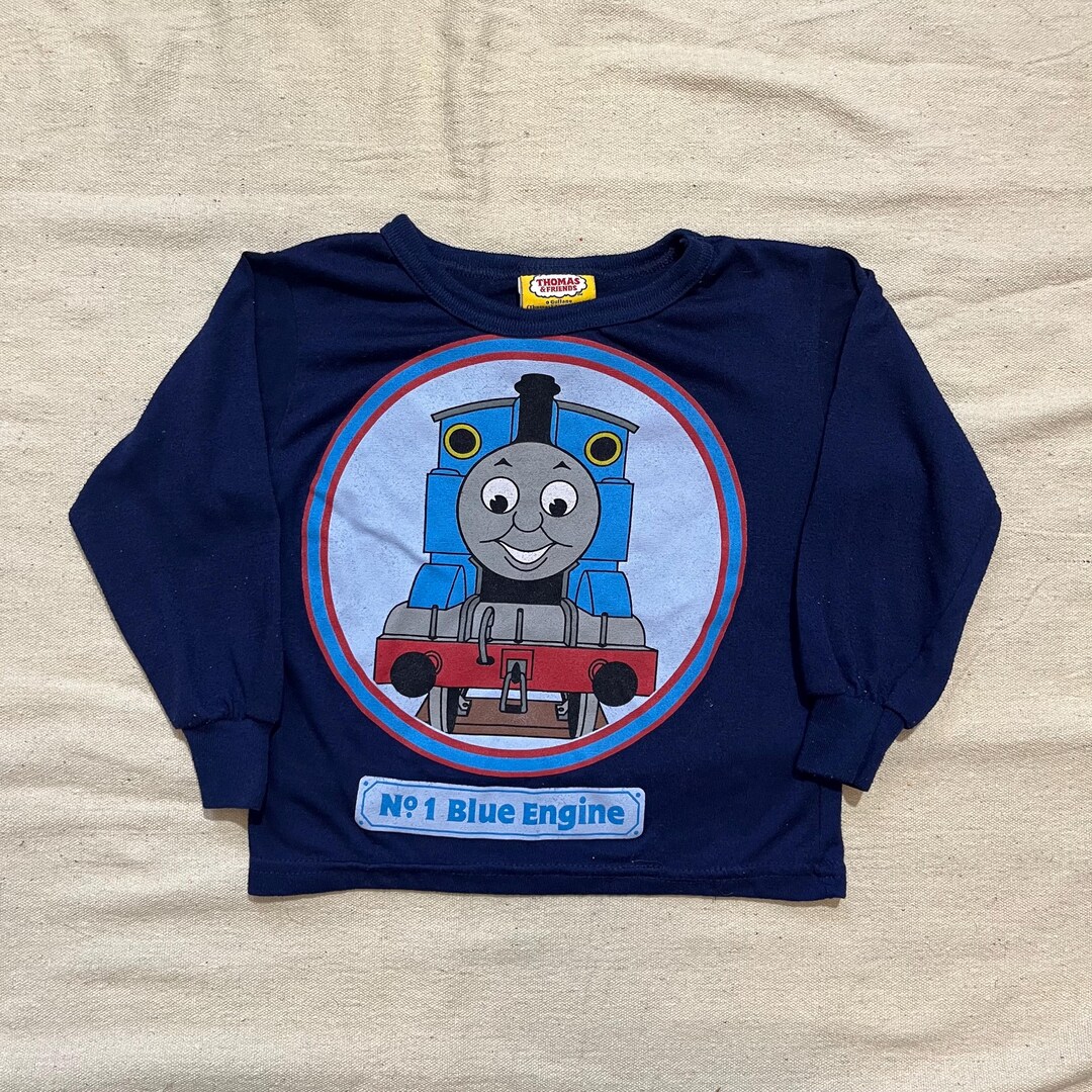 Vintage 00s 2002 Kids/toddler Thomas the Train and Friends Tank Blue ...